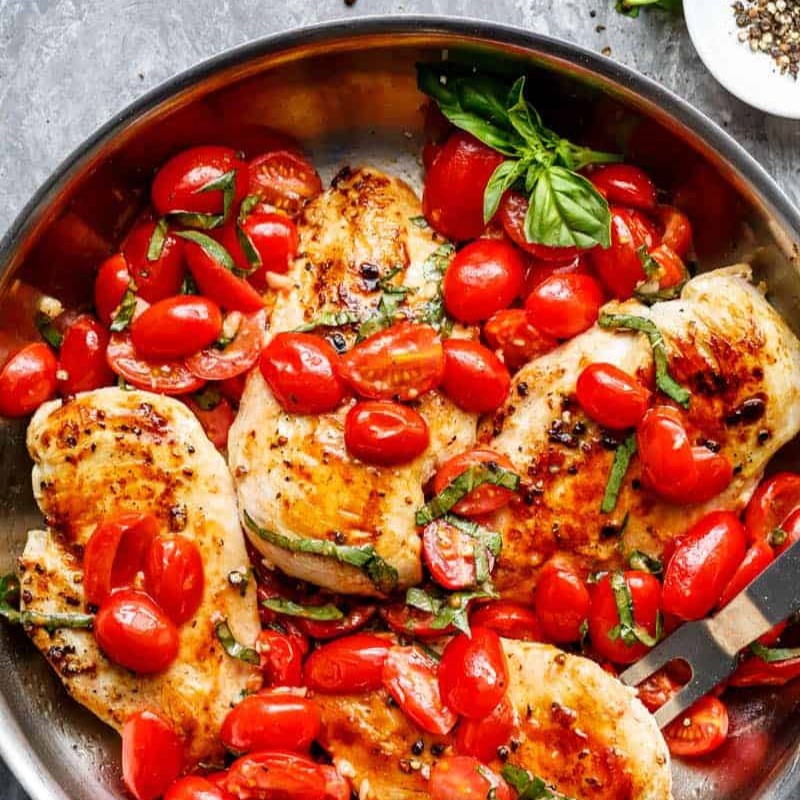 Garlic Tomato Basil Chicken - FoodShare South Carolina