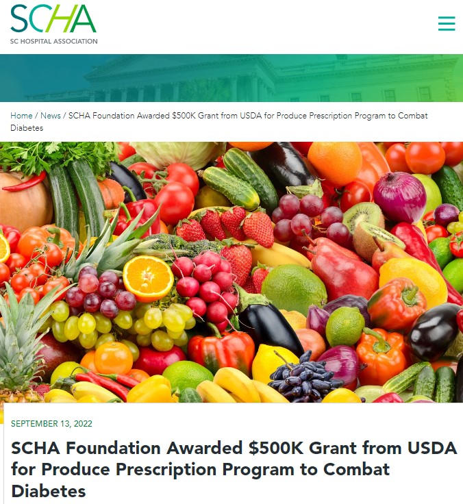 SCHA Foundation Awarded Grant from USDA to Support Expansion of ...