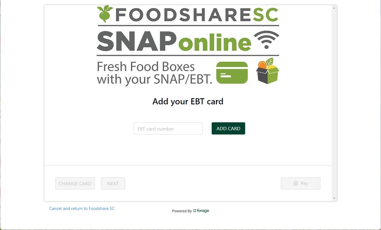 SNAPonline Preview - FoodShare South Carolina