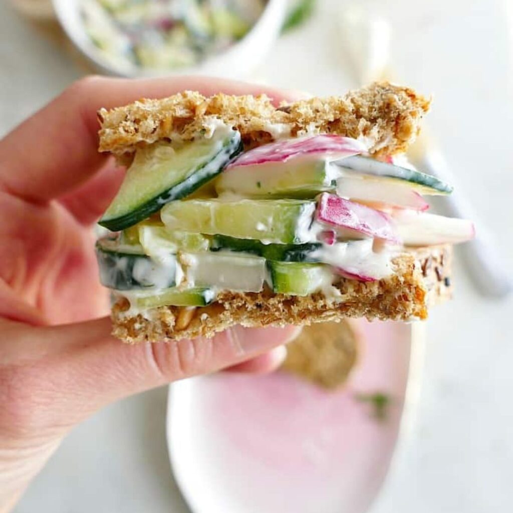 Mini Radish and Cucumber Sandwiches - FoodShare South Carolina